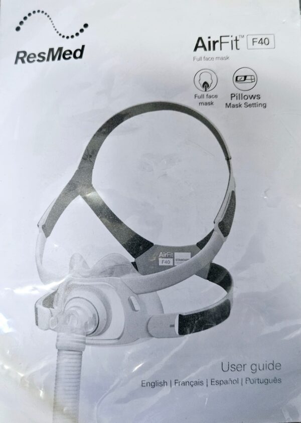 New ResMed AirFit F40 Full Face CPAP Mask – CPAP Specials