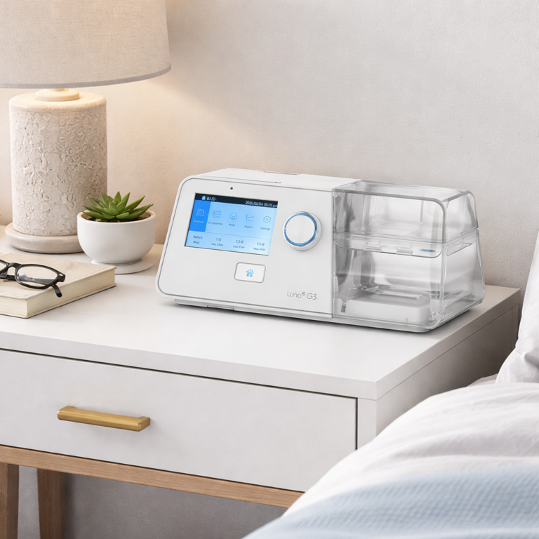 New React Luna G3 Auto CPAP Machine APAP with Heated Humidifier ...